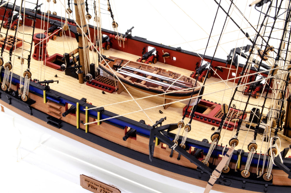 HM Brig Sloop Flirt - Master Shipwright Edition – Vanguard Models
